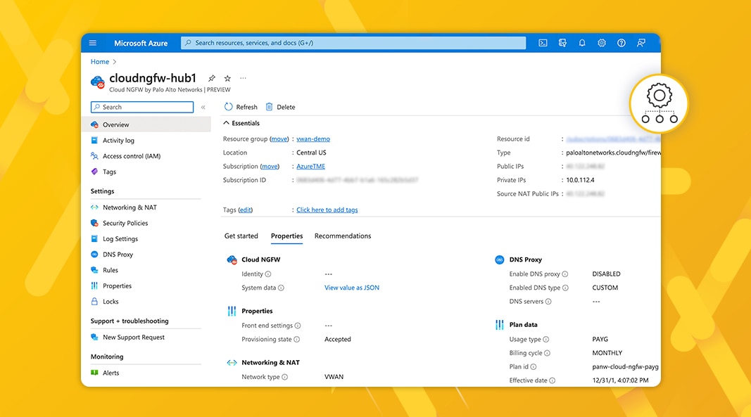 Azure용 클라우드 Ngfw Palo Alto Networks 